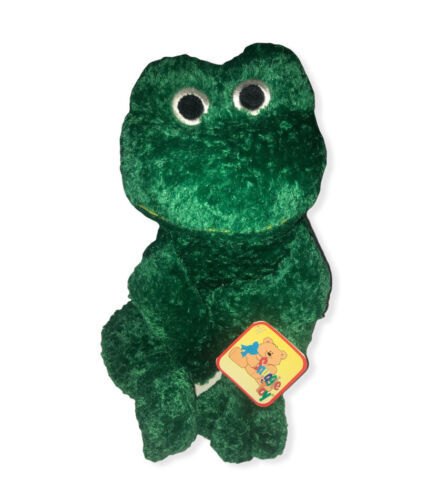 Snuggie Toy Green Frog Beanie Plush Stuffed Animal Toy With Floppy Arms ...