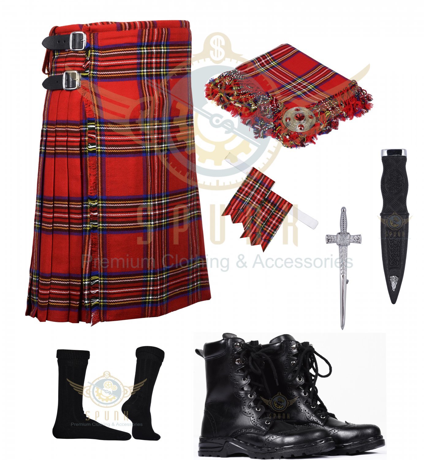 Scottish Traditional Handmade Royal Stewart and similar items