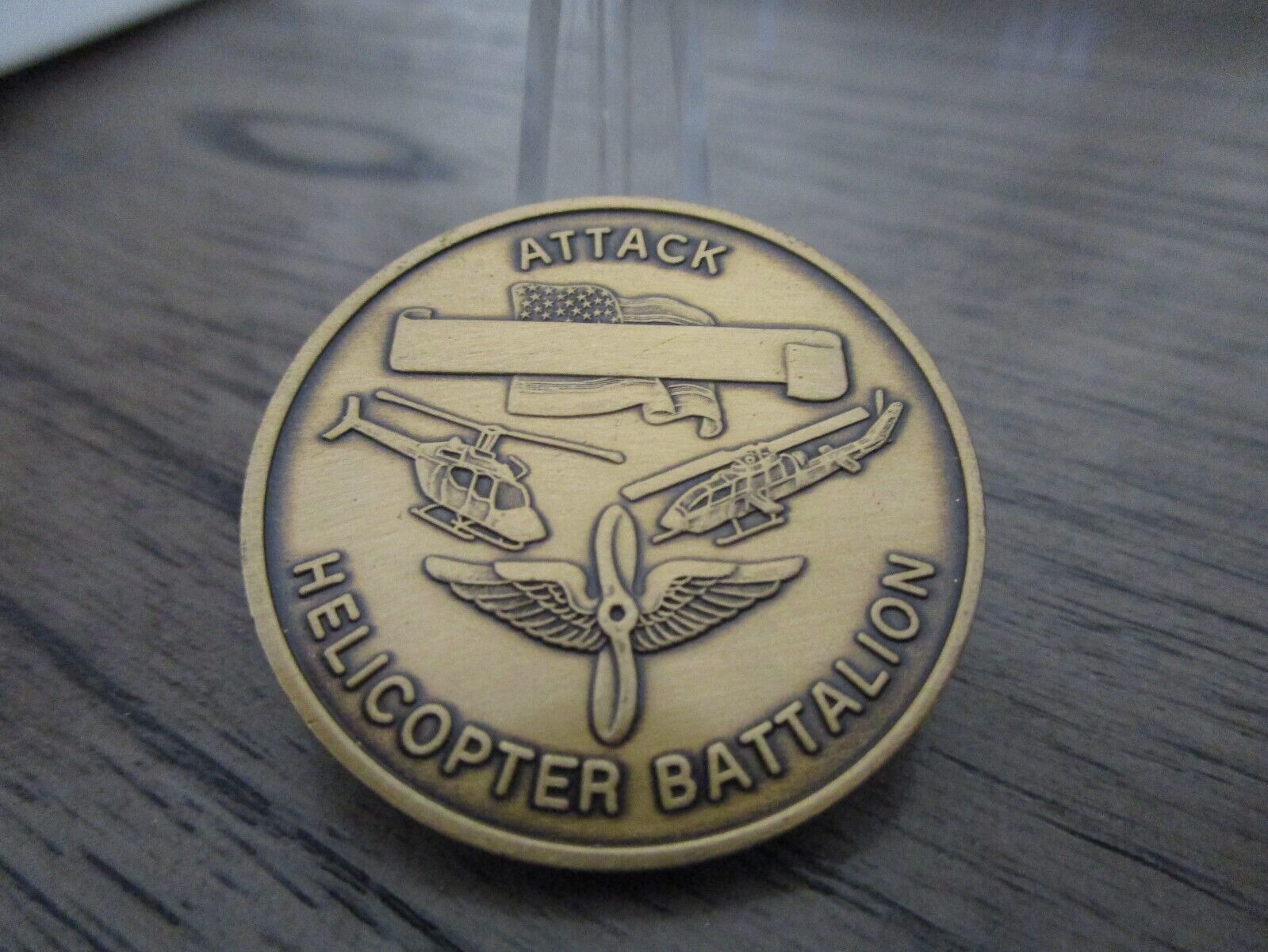 US Army 5th Assault Helicopter Battalion Air Attack Challenge Coin ...