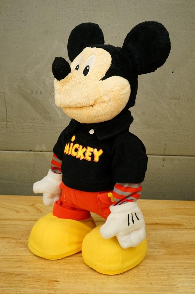 2009 Walt Disney MICKEY MOUSE Interactive Articulated Plush Toy AS IS ...