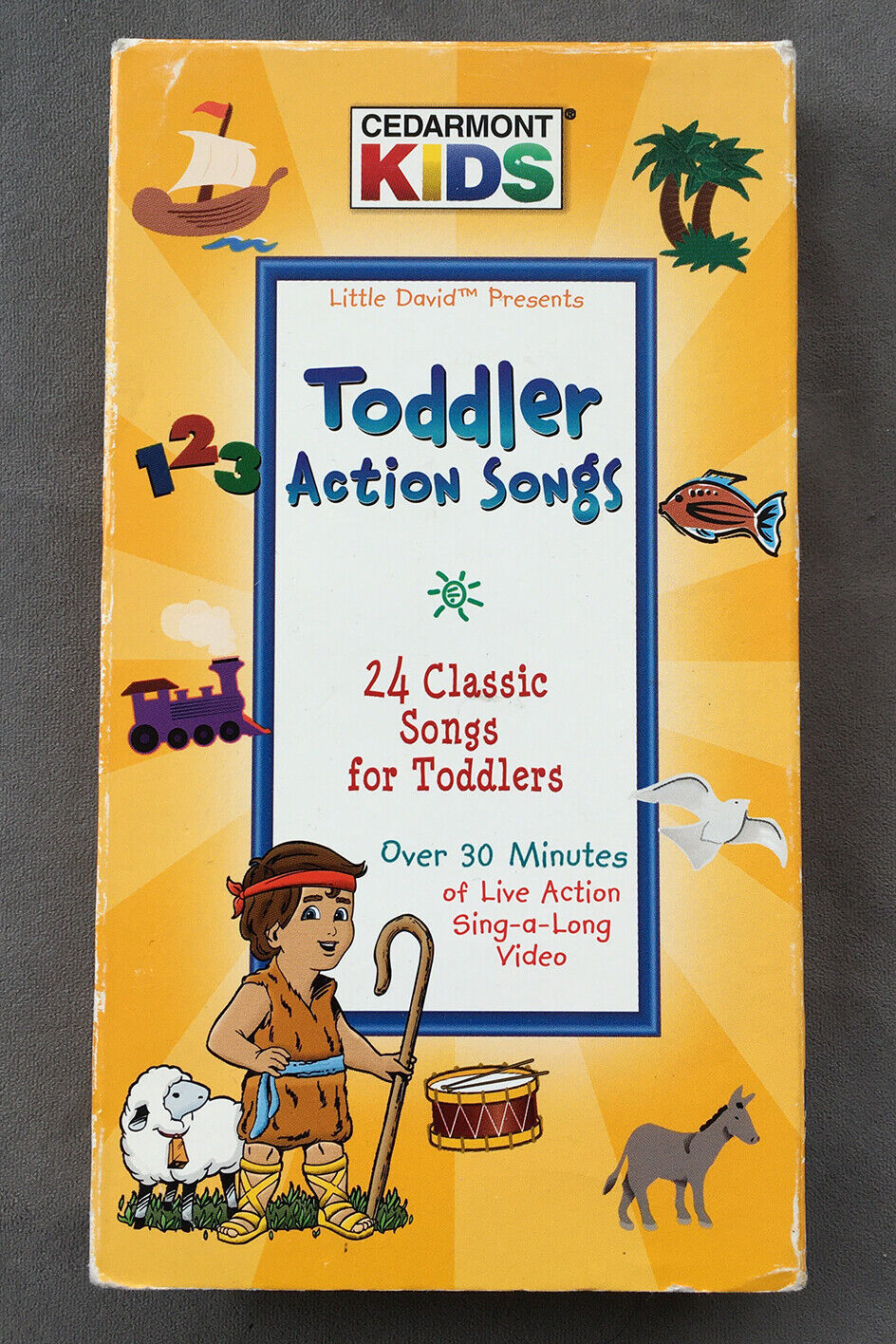 Toddler Action Songs VHS 24 Classic Sing-a-long Songs 30 Minutes ...