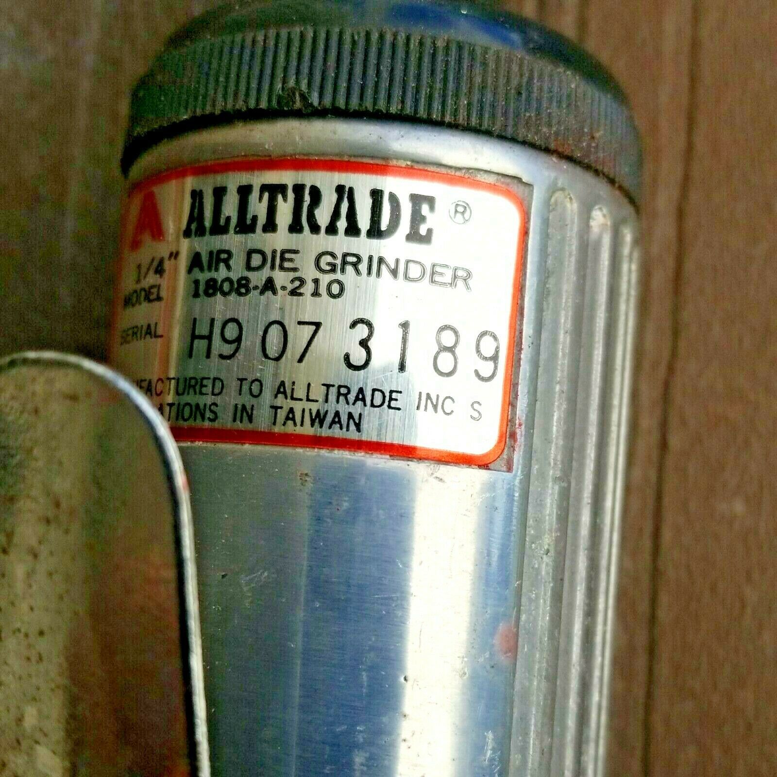 Alltrade 1/4" Air Die Grinder 1808-A-210 - Power Tools