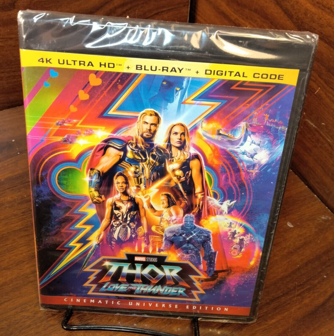 Thor: Love and Thunder (4K UHD/ Blu ray, Digital) NEW (Sealed)-Free ...