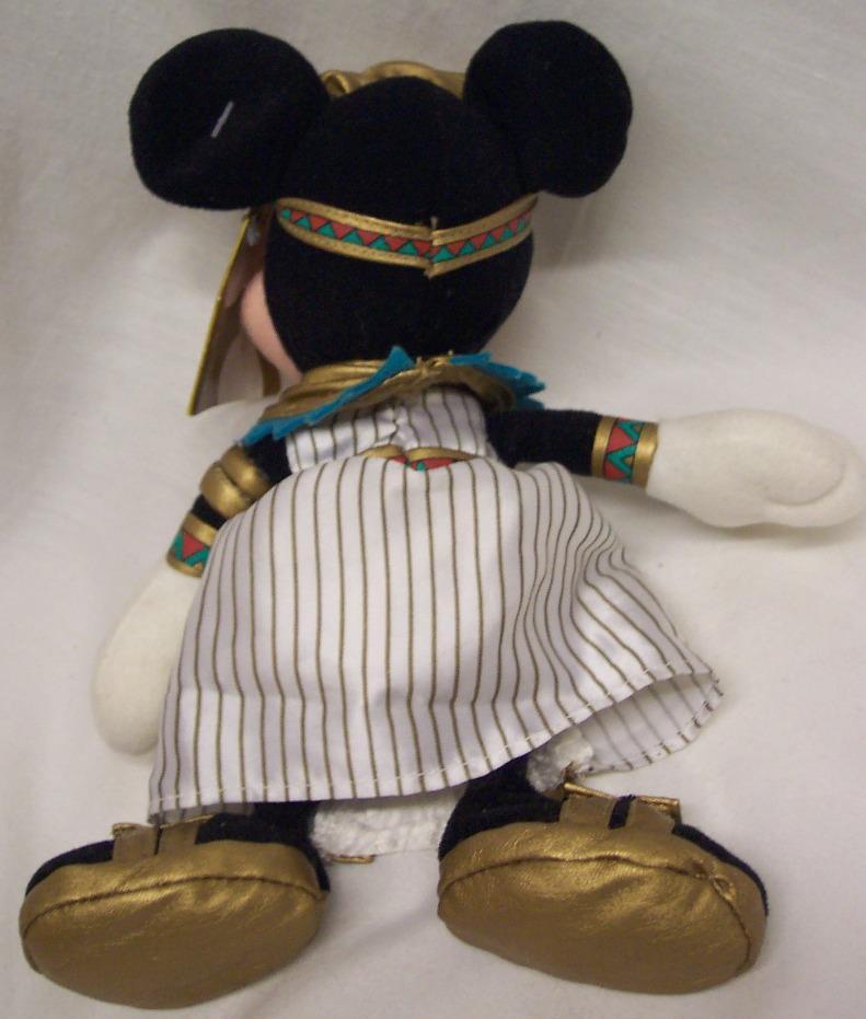 Walt Disney GLOBE-TROTTING EGYPTIAN MINNIE MOUSE 10" STUFFED ANIMAL NEW ...