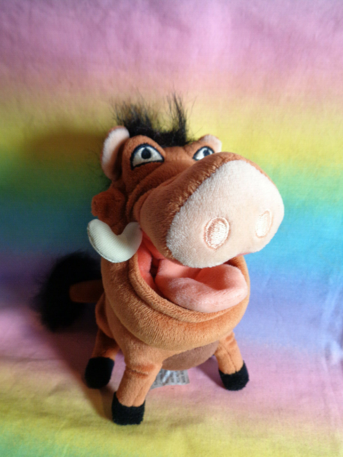 Disney The Lion King Pumba Warthog Mini Bean Bag Plush 6" - Plush Toys