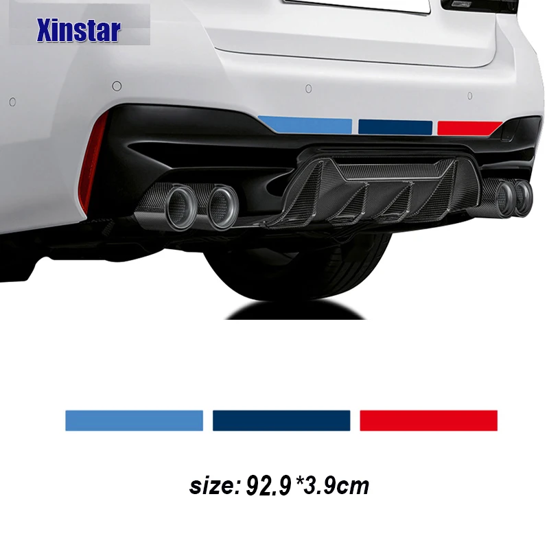 M Power Performance Car Front Bumper Sticker For E36 E39 E46 E60 E61 ...