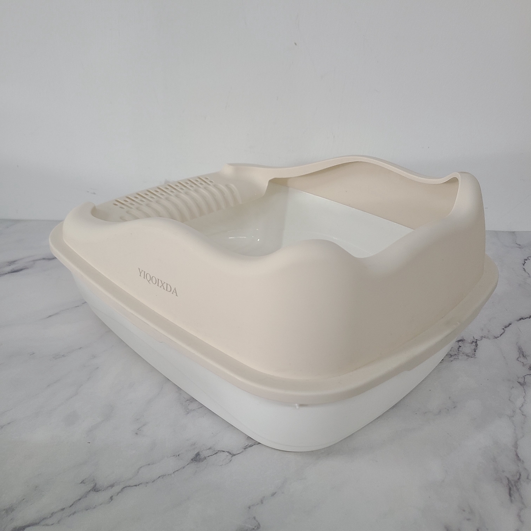 YIQOIXDA Cat litter pans Keep Your Feline Friend's Space Clean with Our ...