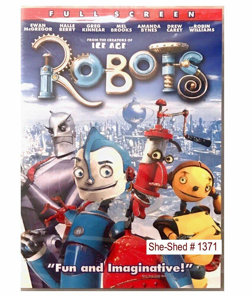 ROBOTS starring Halle Berry - DVD Animated Family Movie - used - Full ...