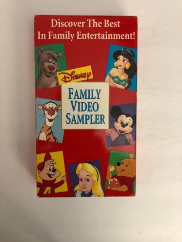 Disney Family Video Sampler VHS - VHS Tapes