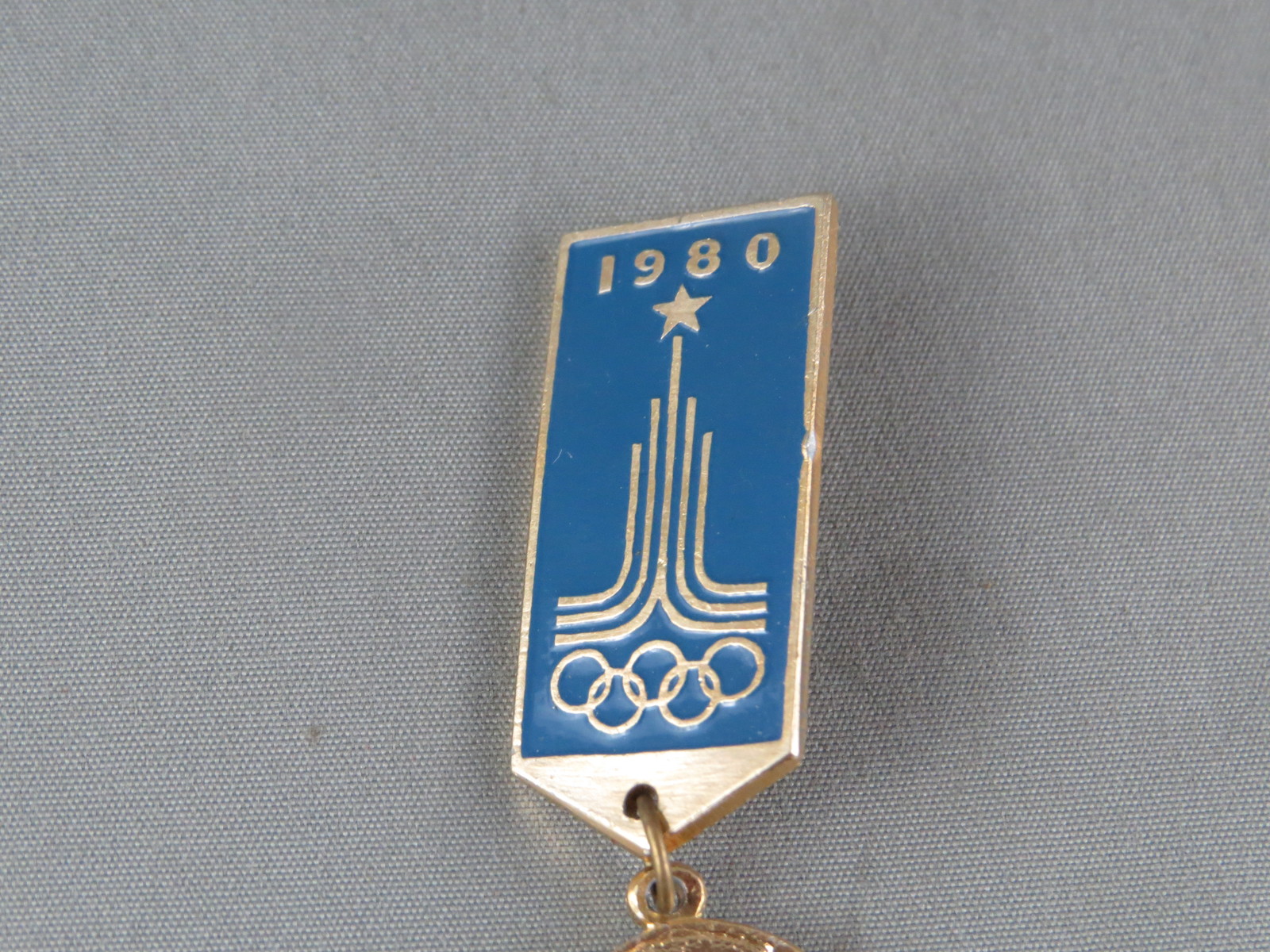 Vintage Summer Olympic Games Pin - Moscow 1980 Rowing Event - Medallion ...