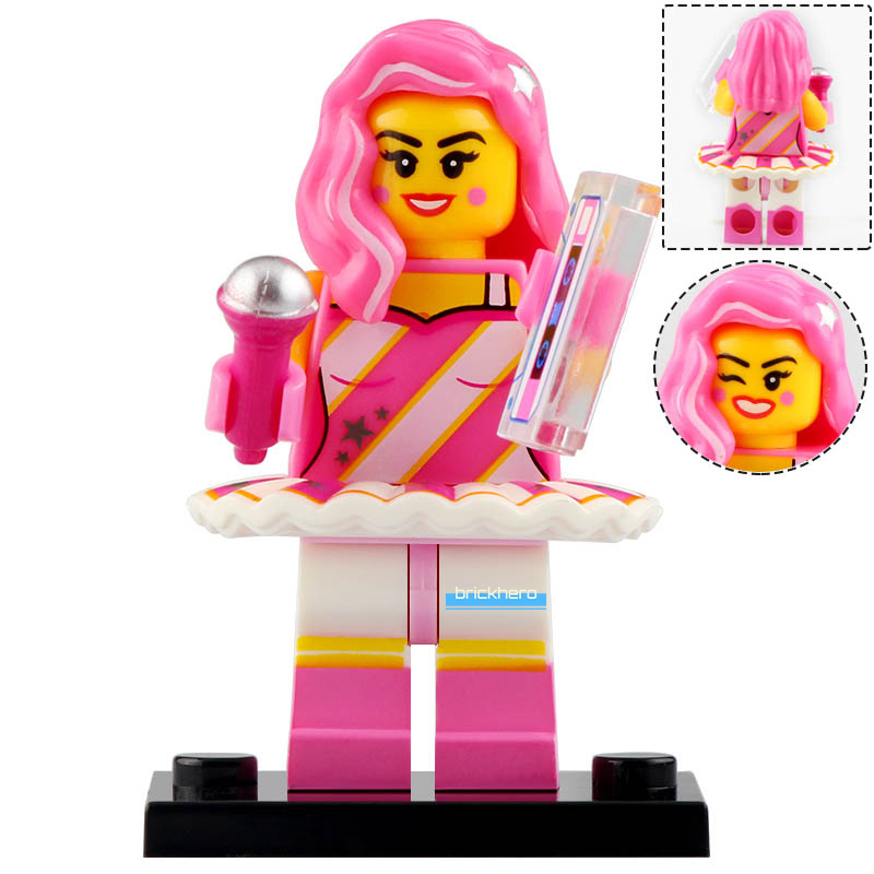 Candy Rapper from The LEGO Movie 2 Lego Compatible Minifigure Brick ...
