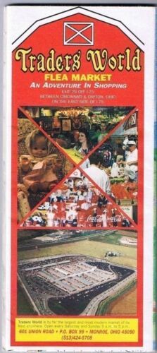 Ohio Road Map 1995 State Travel Map Advertisements - US