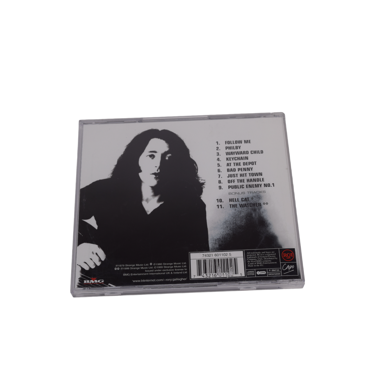Top Priority by Rory Gallagher (CD, 1999, BMG/Capo) Remaster w/ Hype ...