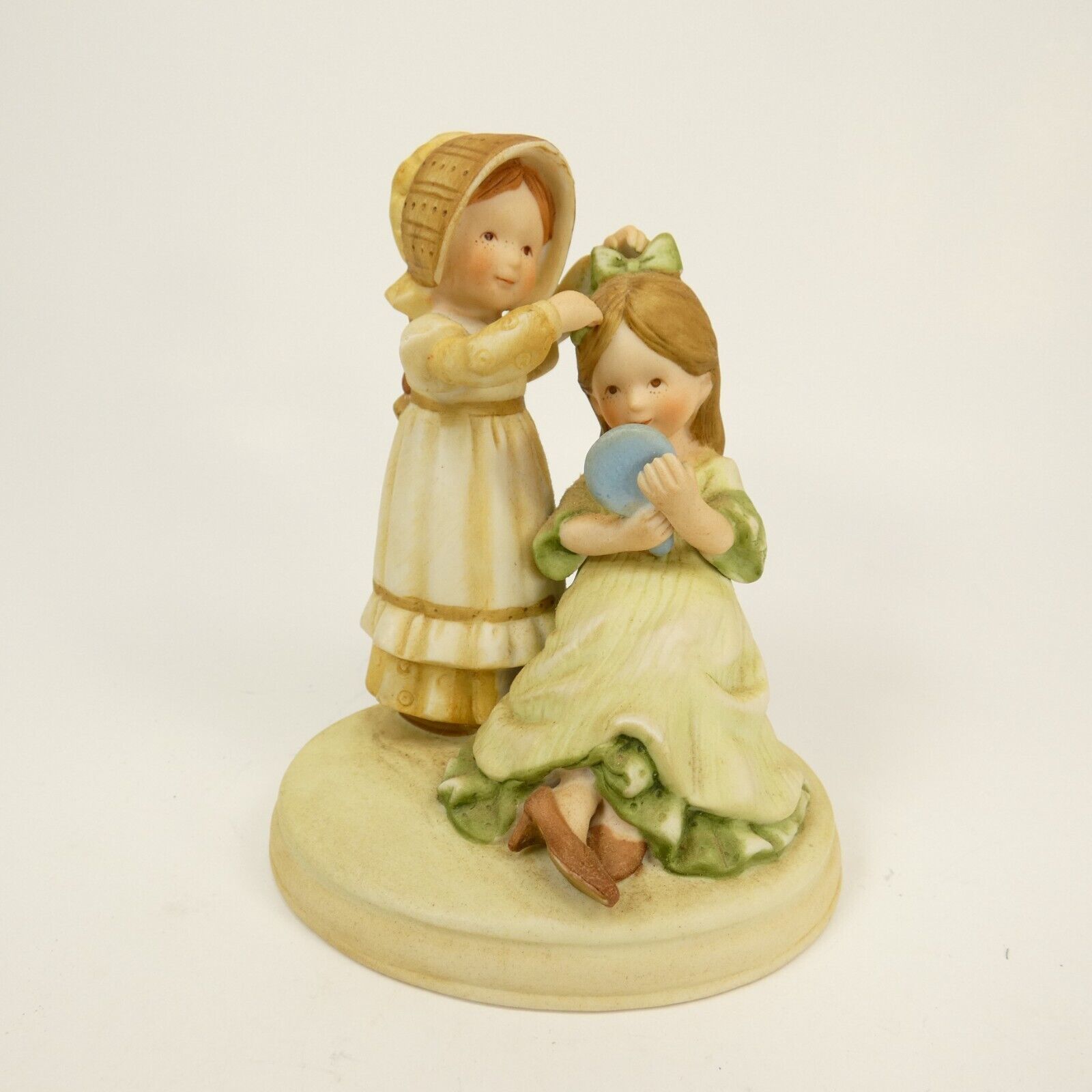 VINTAGE HOLLY HOBBIE & AMY FIGURINE SWEET REMEMBRANCE GOOD TIMES 1978 ...