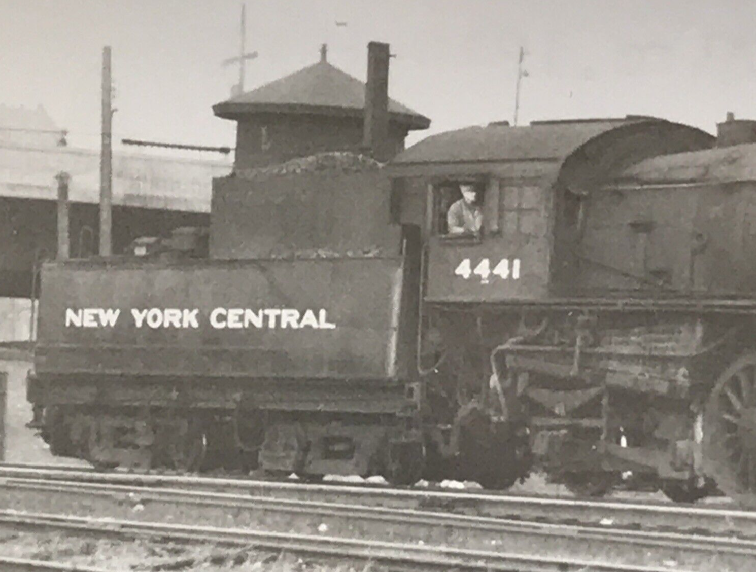 New York Central Railroad NYC #4441 4-6-2 Alco Locomotive Train Photo Chicago IL - Photographs