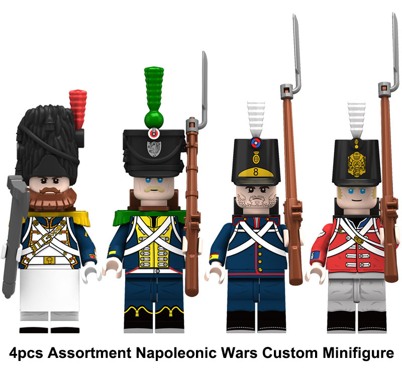 16pcs French Sappers Infantry Army Set Napoleonic Wars Custom ...