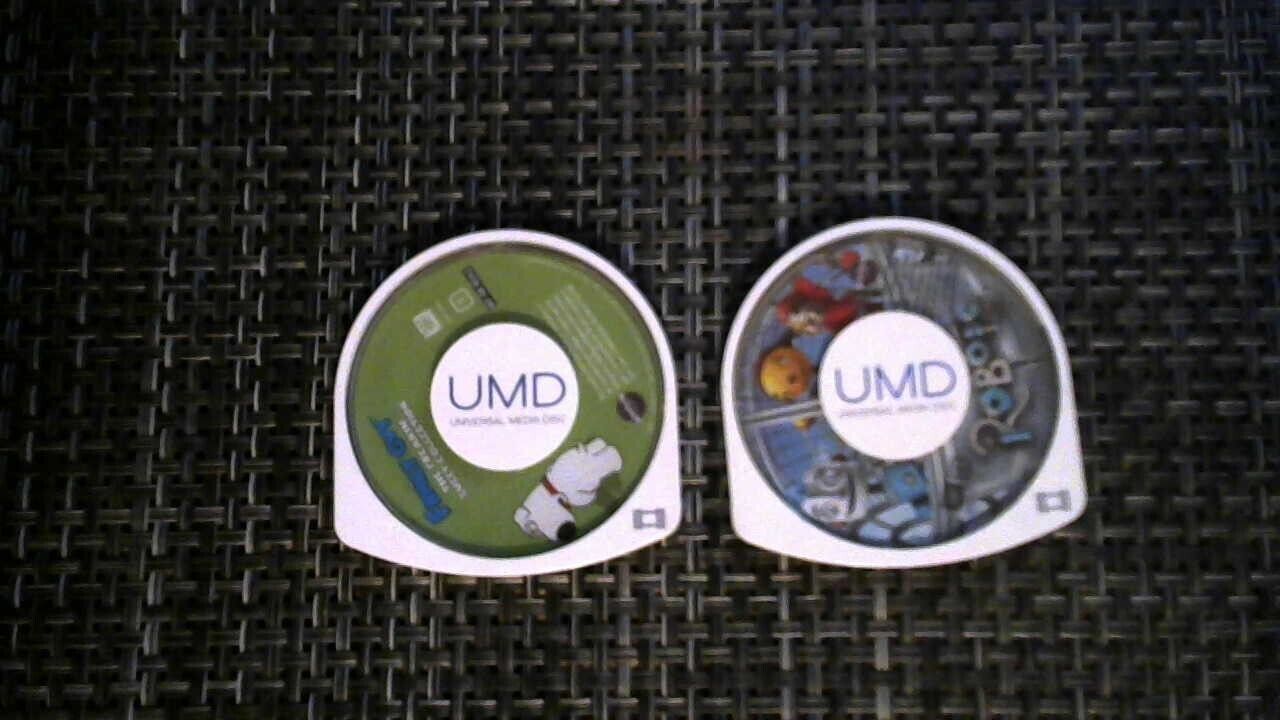Lot of 2 PSP UMD Movies (Robots, Family Guy The Freakin Sweet ...
