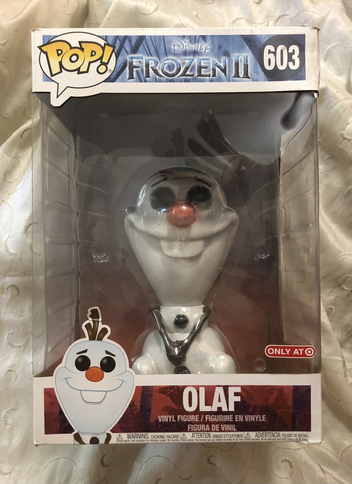 Funko POP! OLAF 603 HUGE 10" Disney Frozen 2 Special Edition Exclusive ...