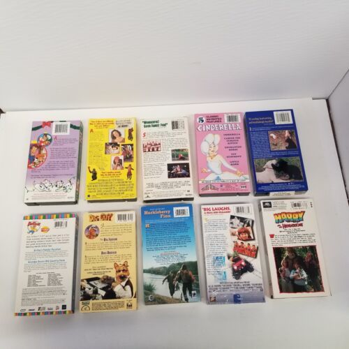 Vintage Kid's VHS Tape Lot of 10, Home and 50 similar items