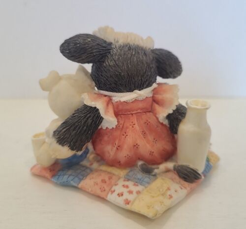 Enesco Mary Moo Moos #627739 "COOKIES ARE FOR SHARING" COW AND PIG ...