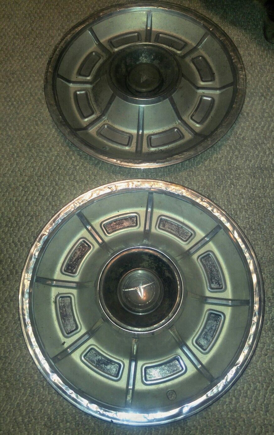 Vintage Full Set of Ford Maverick Hubcaps and 50 similar items