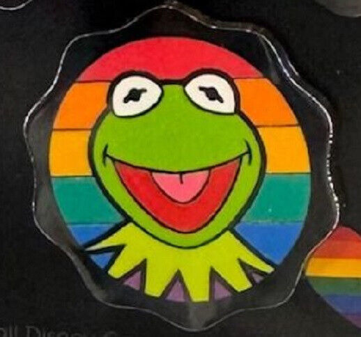 Disney Jim Henson Muppets Kermit the Frog Celebrates Pride pin ...