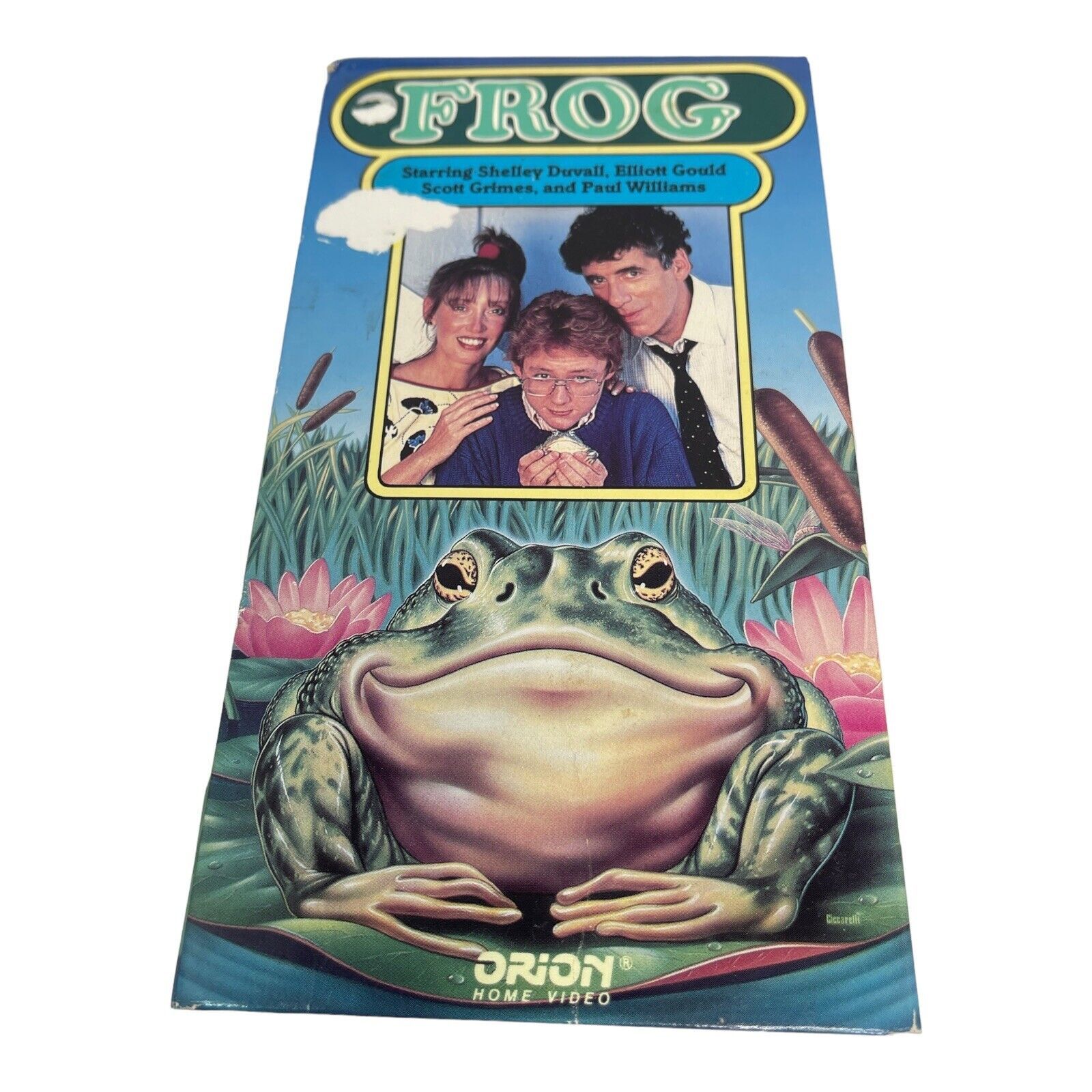 Frog VHS Shelley Duvall, Elliott Gould, Scott Grimes, Paul Williams ...