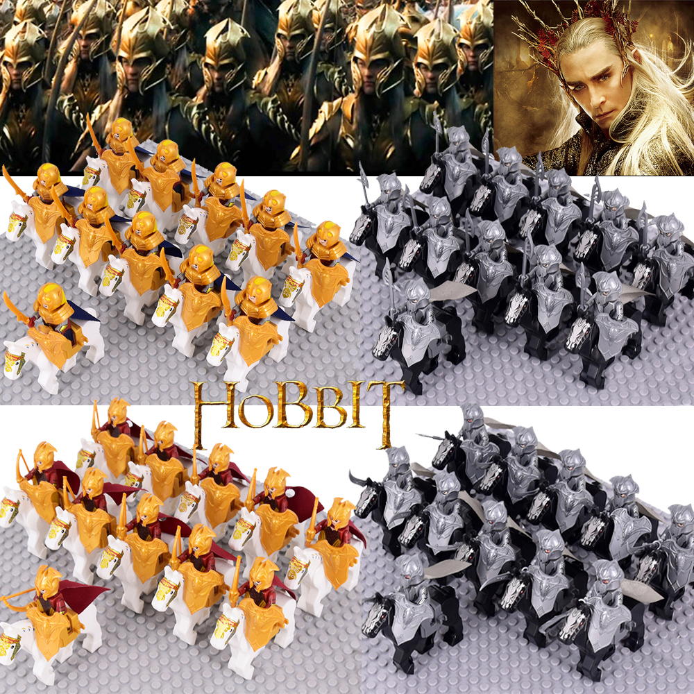 22pcs Mirkwood Armoured Elf Cavalry The Hobbit The Lord of the Rings ...