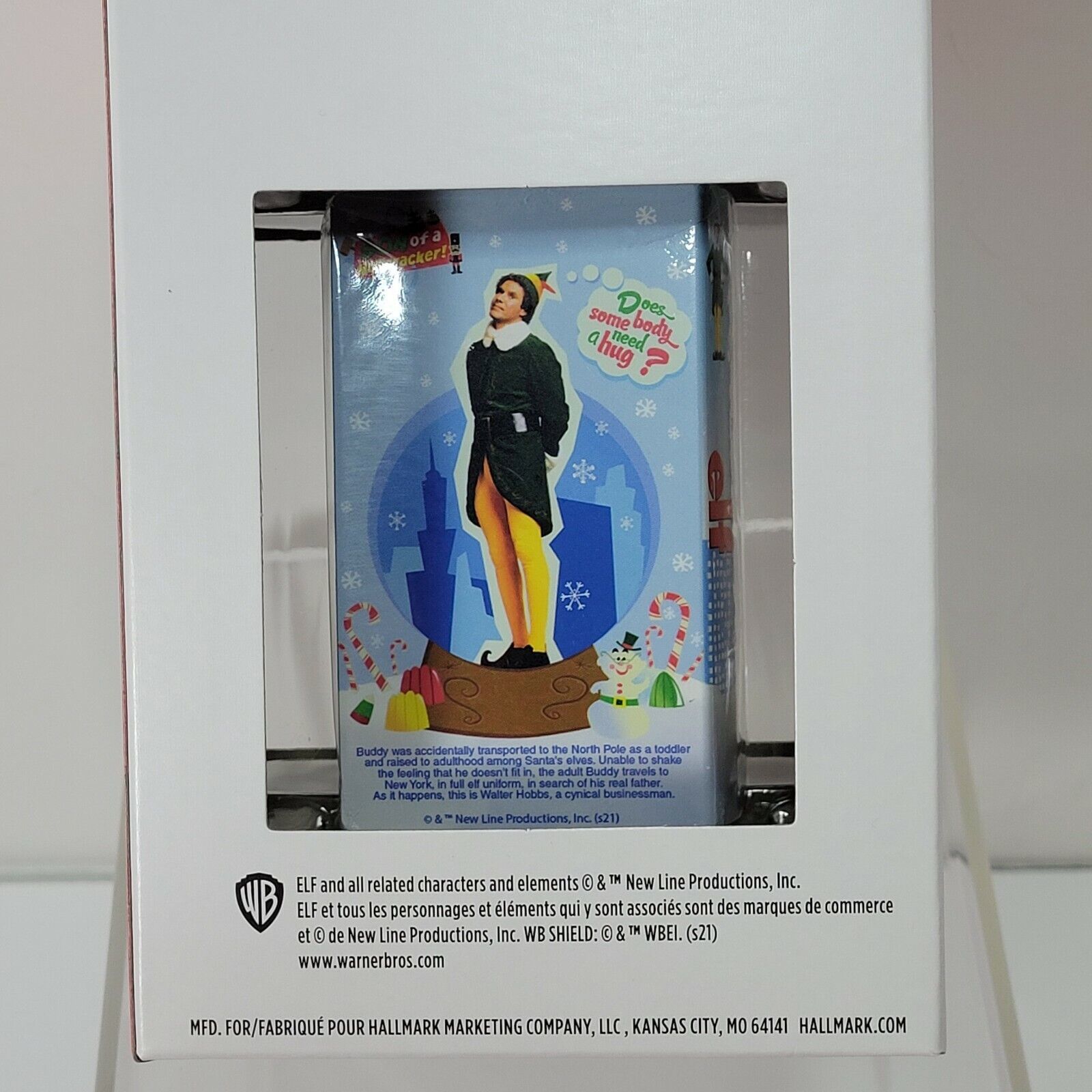 Hallmark 2021 Buddy the Elf VCR VHS Movie Ornament Will Ferrell NEW ...