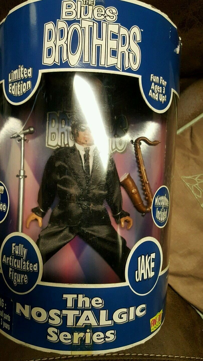 Vintage 1998 The Blues Brothers Limited Edition Fully Articulated Jake ...