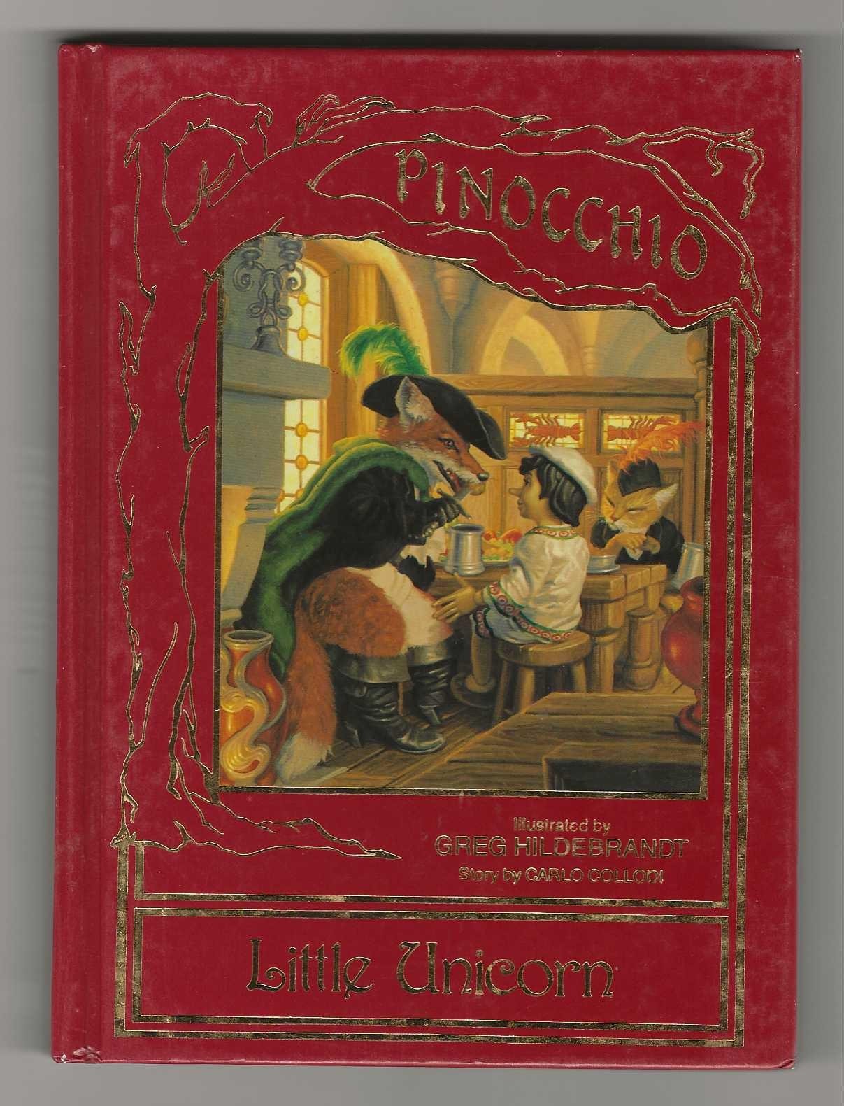 Collodi PINOCCHIO Greg Hildebrandt Illus. First Ed Thus Hardcover ...