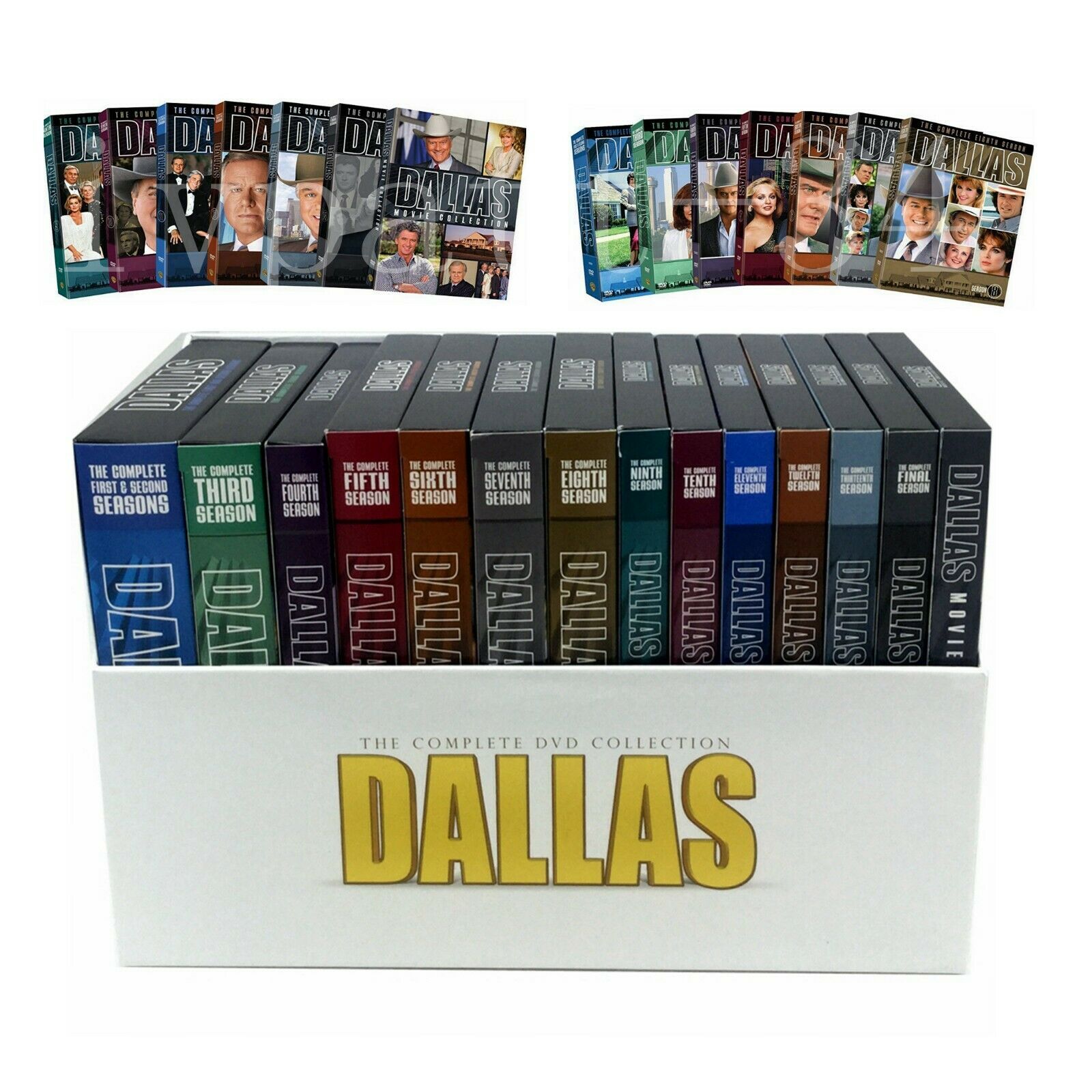 Dallas The Complete TV Series Seasons 1-14 Plus 3 Movies DVD, 2011, 55 ...