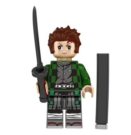 Building Tanjiro Kamado Demon Slayer Cartoon Tv Show Anime V2 ...