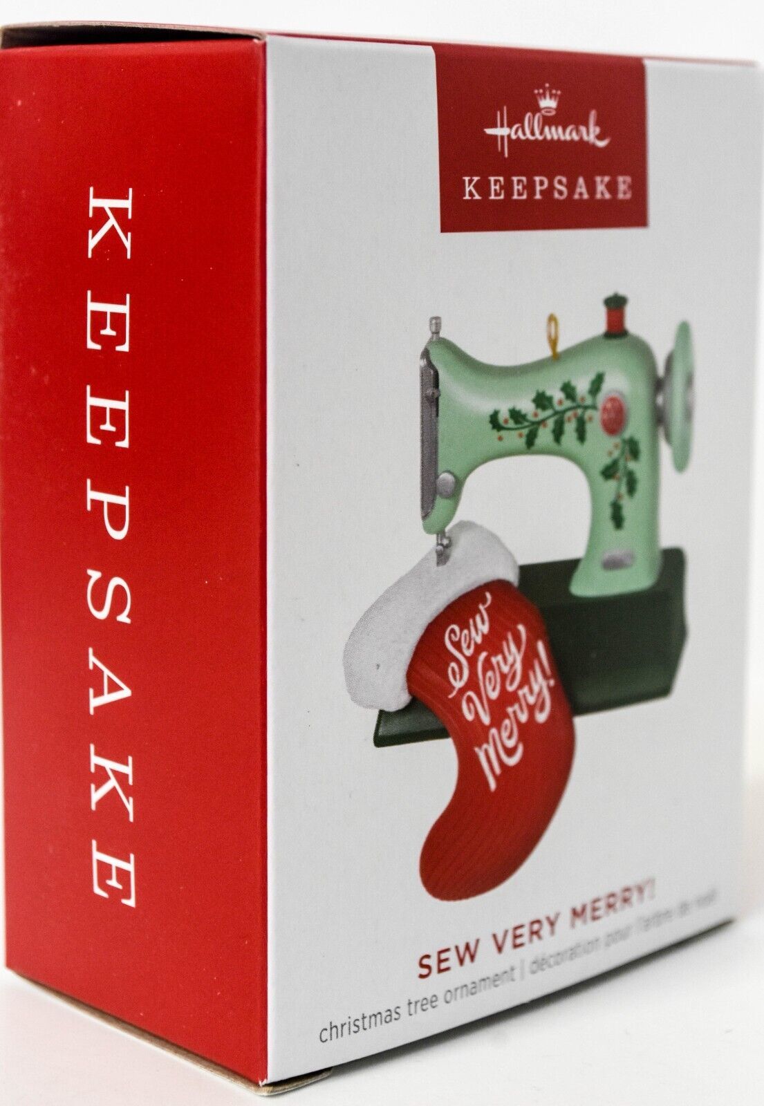 Hallmark - Sew Very Merry! Sewing Machine and Stocking 2023 Keepsake ...