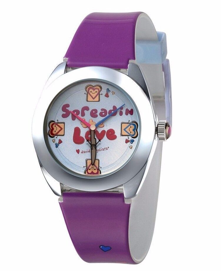 David & Goliath Midsize DGW02SPREAD Spreading the Love Ladies Watch NIB ...