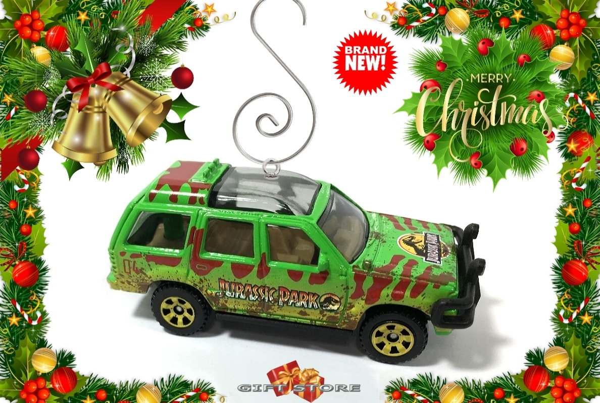 RARE CHRISTMAS ORNAMENT 93~94 FORD EXPLORER JURASSIC PARK CUSTOM ...