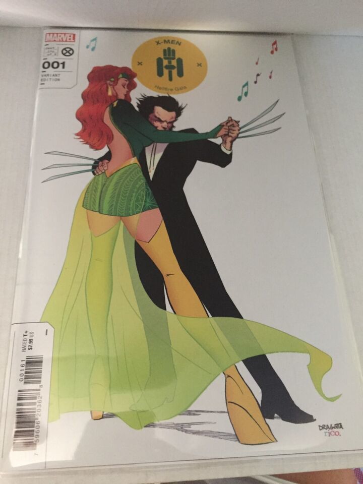 2022 Marvel X-Men Hellfire Gala Nick Dragotta Jean Grey Wolverine ...