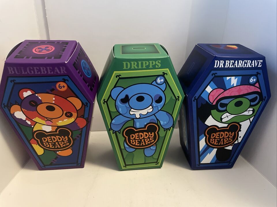 DEDDY BEARS 5" Plush Series 3 COMPLETE SET OF 6 - Skidmark/Doodle ...