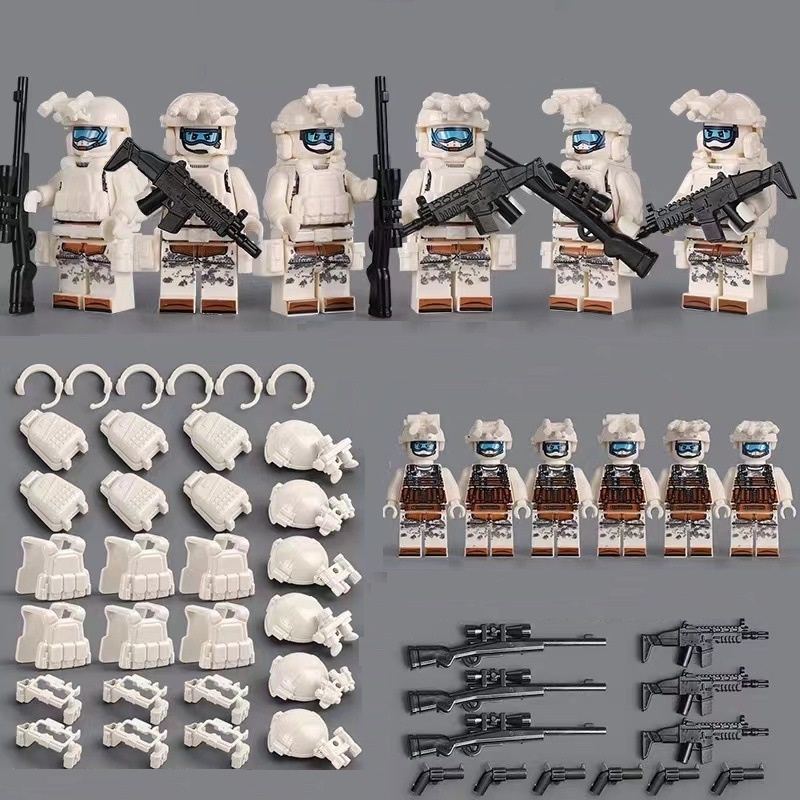 Snow SEAL Special Forces Minifigures America Special Forces Sets ...