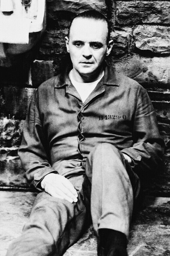 THE SILENCE OF THE LAMBS ANTHONY HOPKINS 24X36 POSTER - Photographic Images