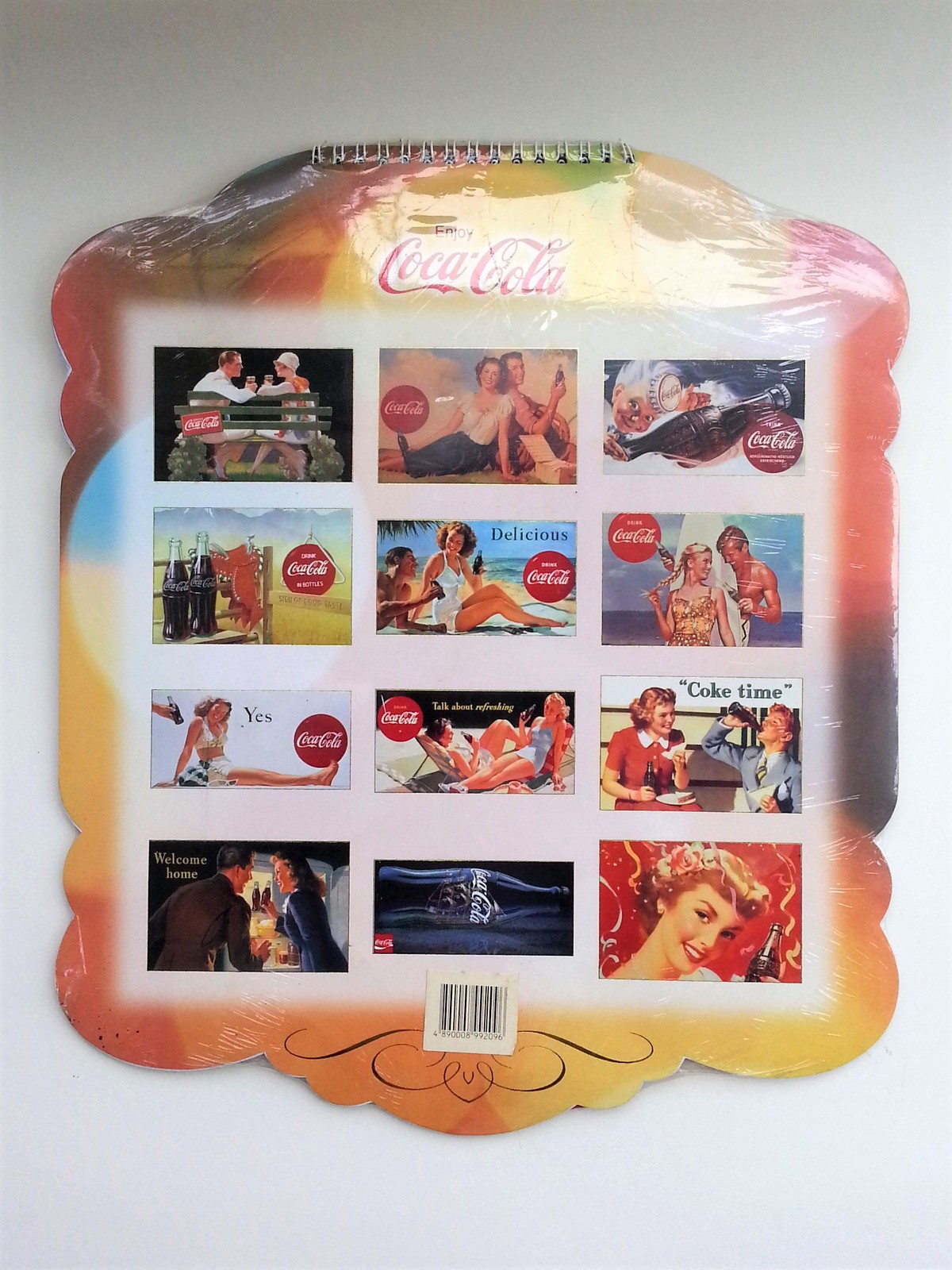 Coca Cola 2001 Wall Calendar "Coca-Cola Super Premium Collection ...