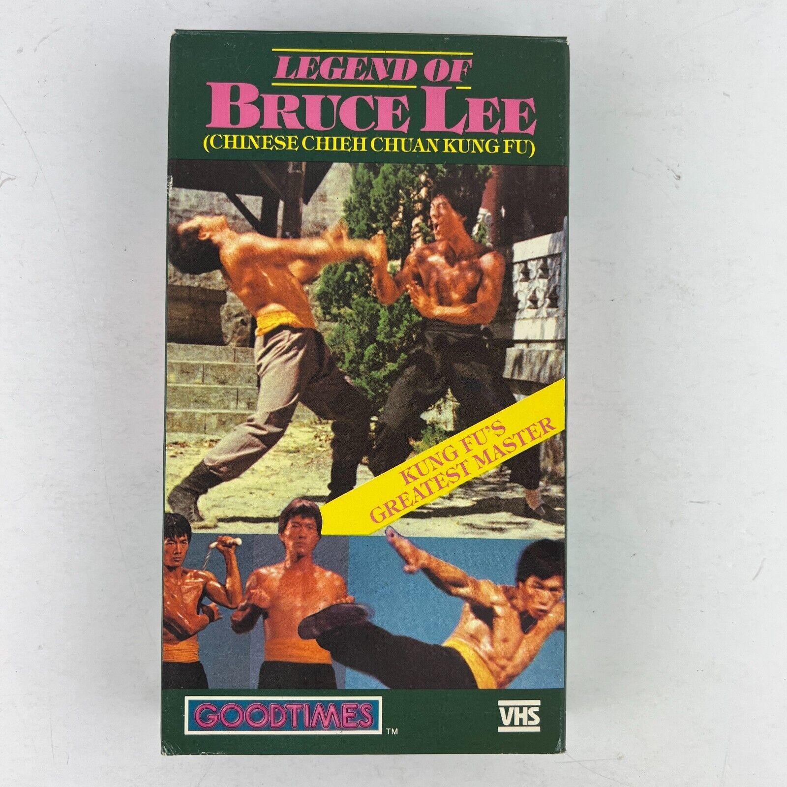 Legend of Bruce Lee VHS Video Tape (Chinese Chieh Chuan Kung Fu ...