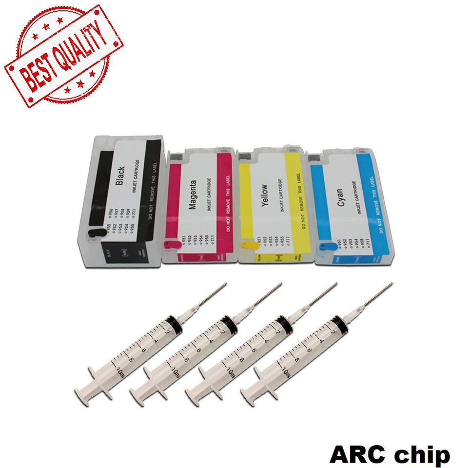 711XL Refillable Ink Cartridge For HP Designjet T120 T125 T130 T520 ...