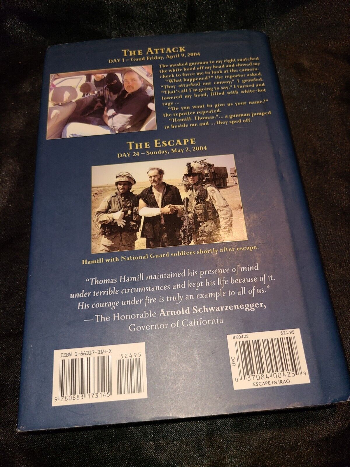 Escape in Iraq: The Thomas Hamill Story by Hamill, Thomas; Brown, Paul ...