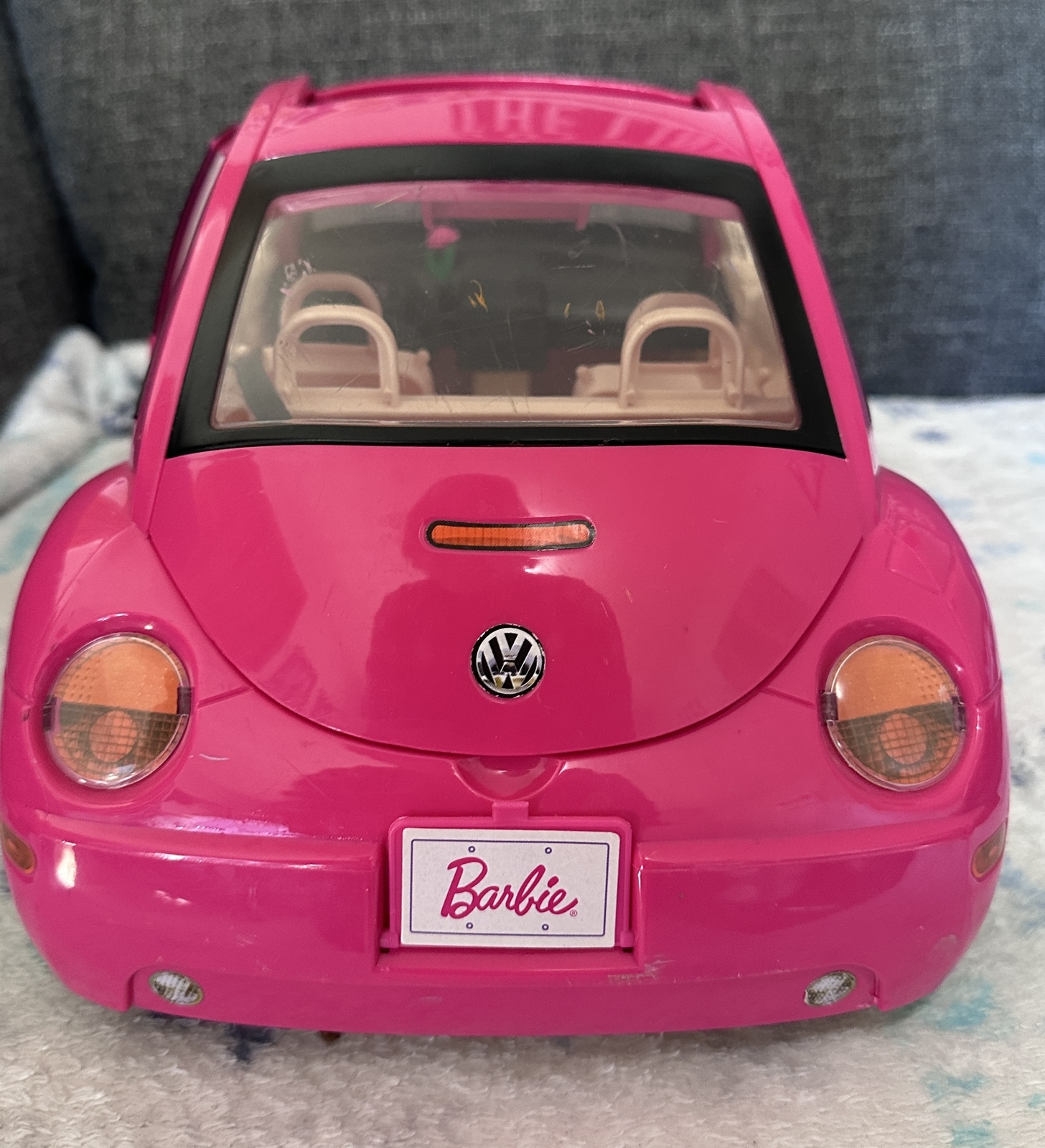 Barbie VW Volkswagen Beetle Bug Pink Car 2000 Mattel - Other