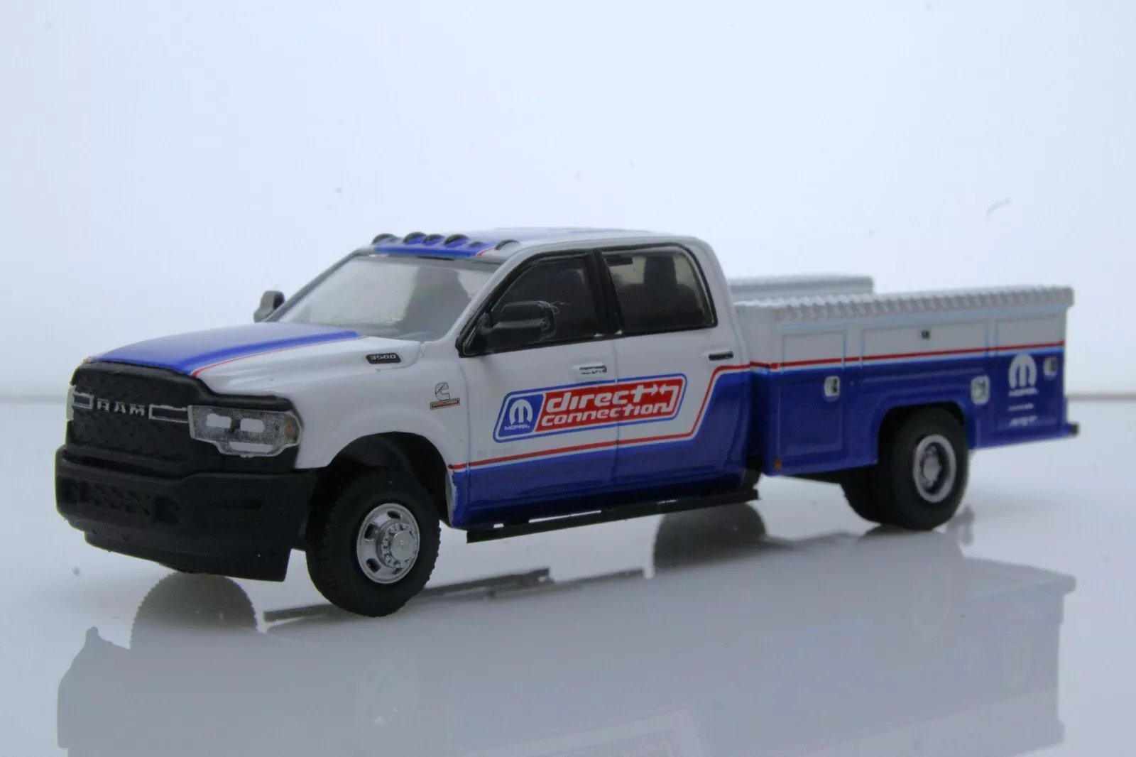 New Diecast 2023 Ram 3500 Service Bed Dually Pickup Truck 1:64 Scale ...