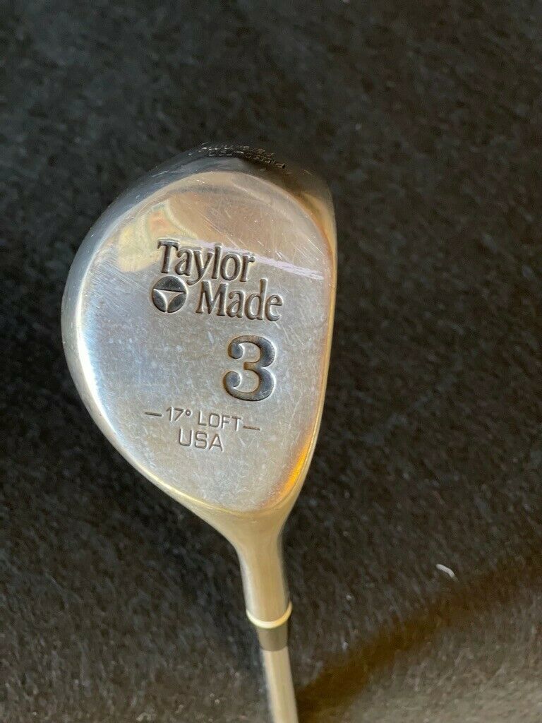 Classic 3 Wood Taylor Made Pittsburgh Persimmon RH 43" - Golf Clubs ...