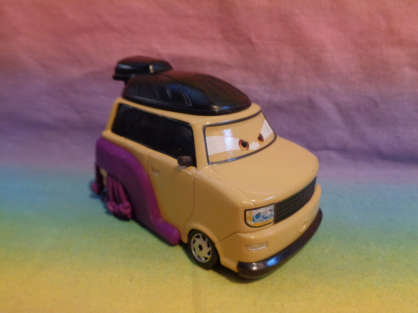 Disney Pixar Cars Movie Yellow Fiat Luigi ? Italian Toy Car - as is ...