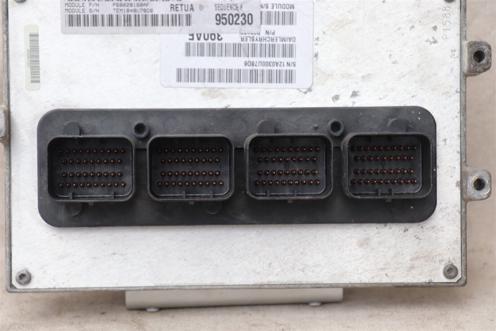 Dodge Chrysler Jeep Engine Control Unit Module ECU PCM ECM P68028160AF ...