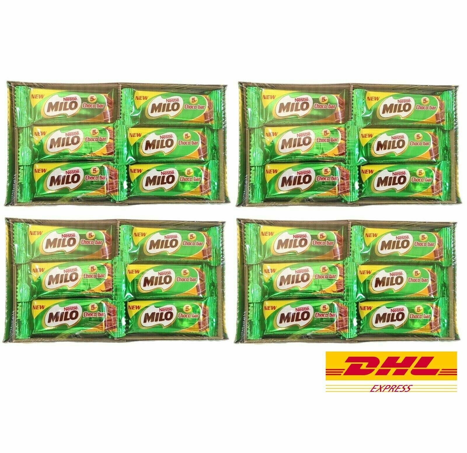 24 pcs NESTLE MILO Choco bar 6g Candy CHOCOLATE Flavor (2 box) - Other ...